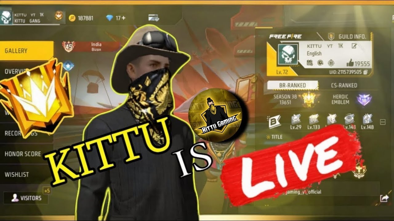 🔴BR GRAND MASTER PUSHIN |KITTU GAMING FUNNY LIVE TAMIL🔴 - YouTube