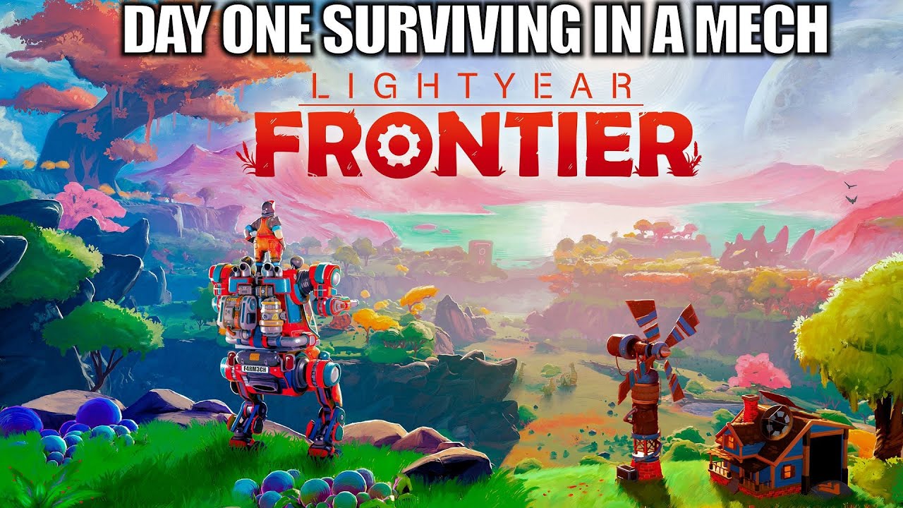 Day 1 Building a Homestead on an Alien Planet | Lightyear Frontier ...
