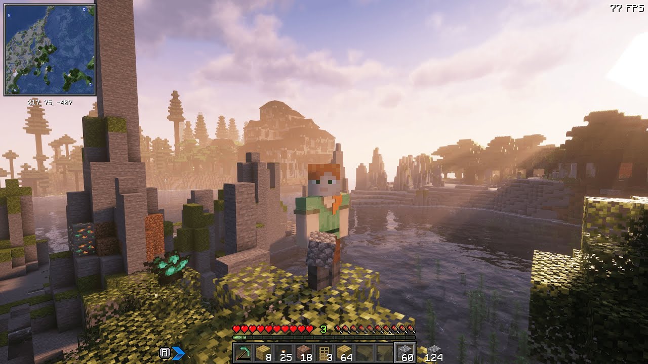 I never knew minecraft could look so good (Beyond Depth modpack) - YouTube