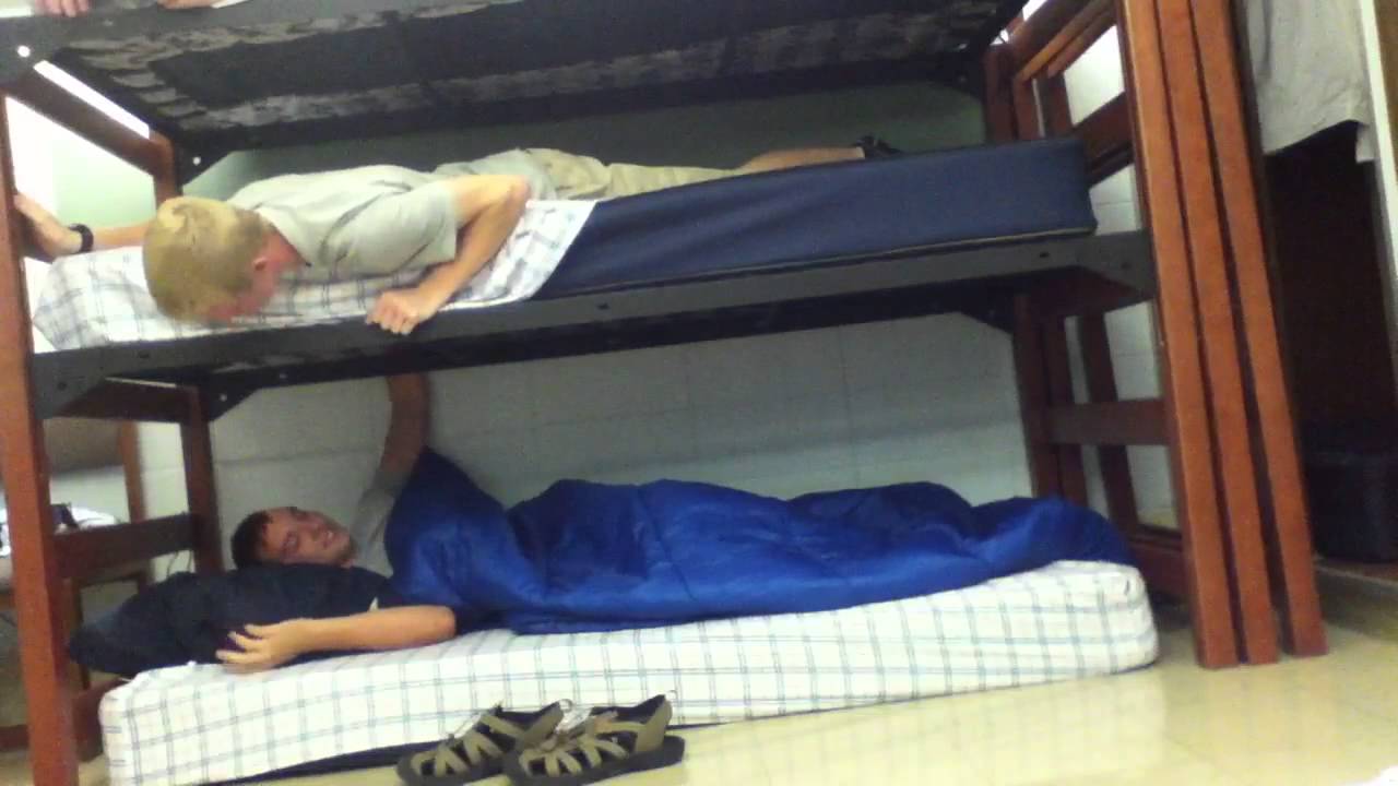 Annoying the sleepy roommate - YouTube