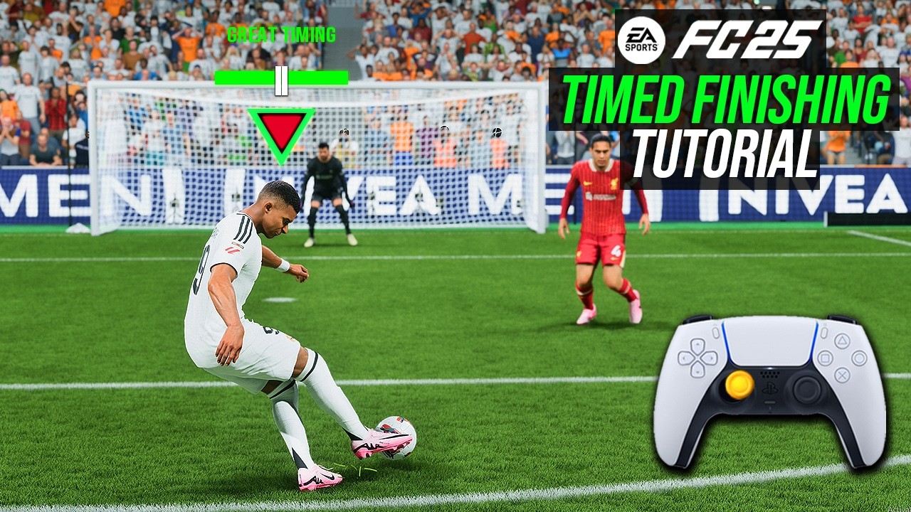 FC 25 - GREEN TIMED Finishing - How To EASILY Green Time Shots ...