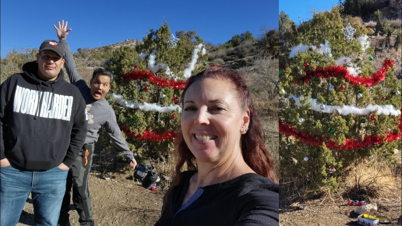 We accepted the Christmas Tree Pass Challenge - YouTube