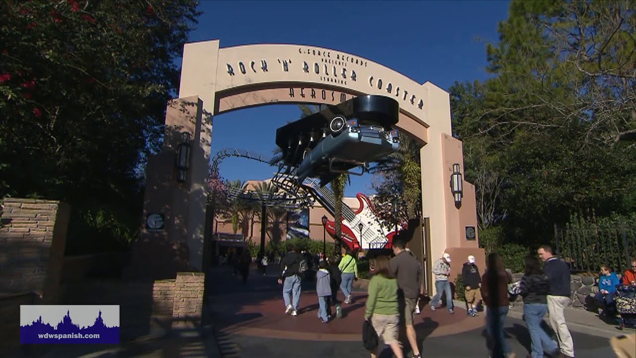 Rock'n Roller Coaster - Hollywood Studios - Walt Disney World - YouTube