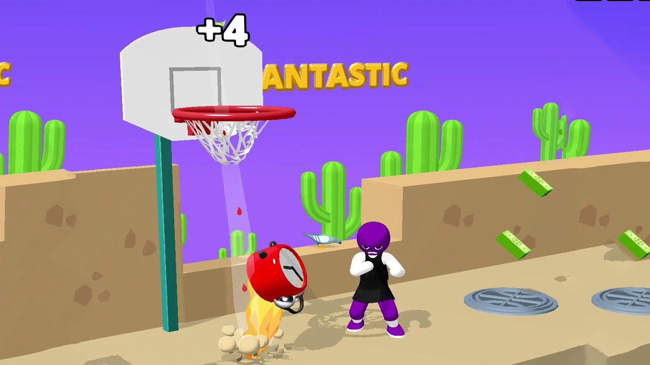 BOUNCE DUNK ALL LEVELS BOSS FIGHT GAMEPLAY WALKTHROUGH PART 113 - YouTube