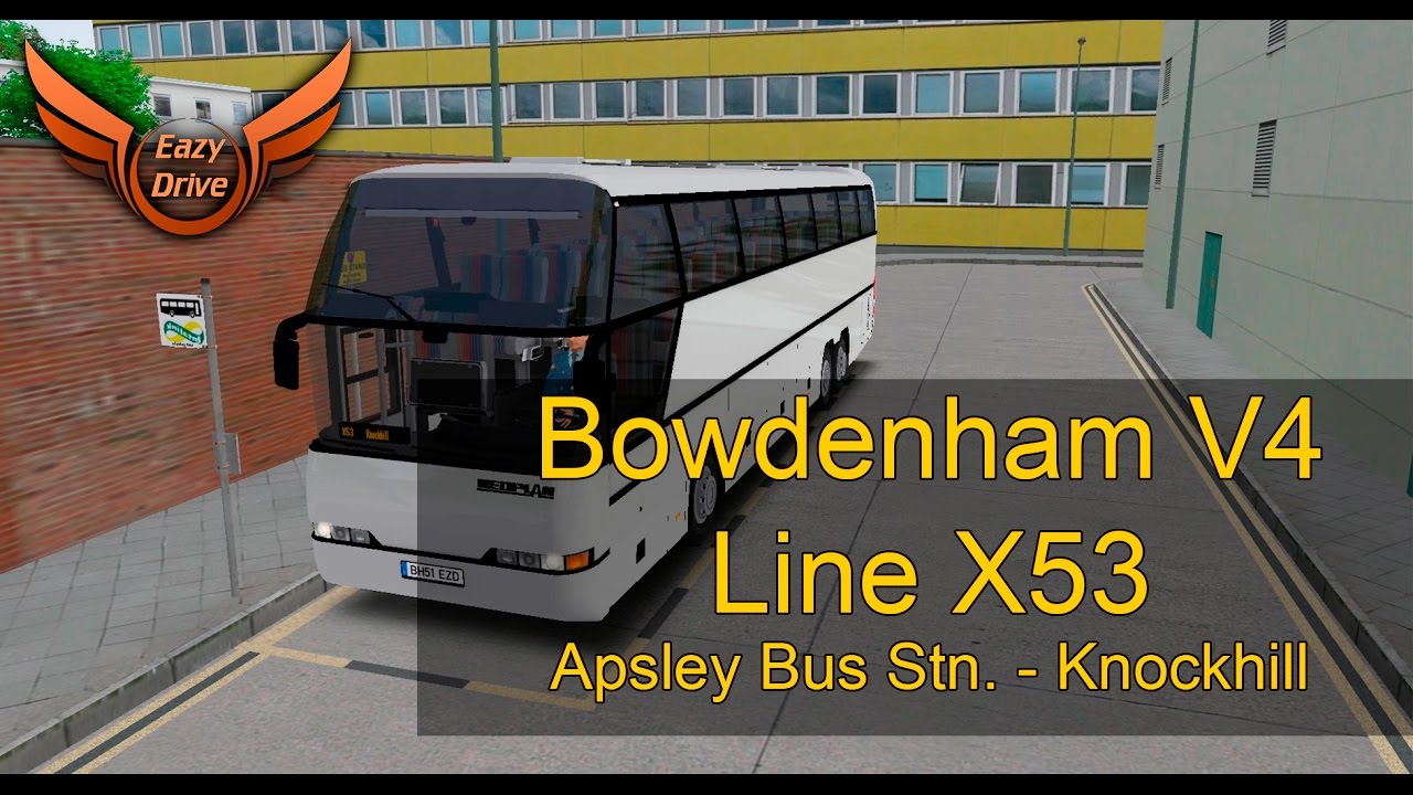OMSI 2 - Bowdenham V4 Line X53 Neoplan N116-3HL - YouTube