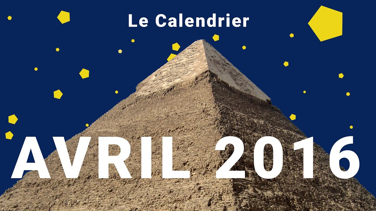 Le Calendrier: les sorties du mois d'avril 2016 - YouTube