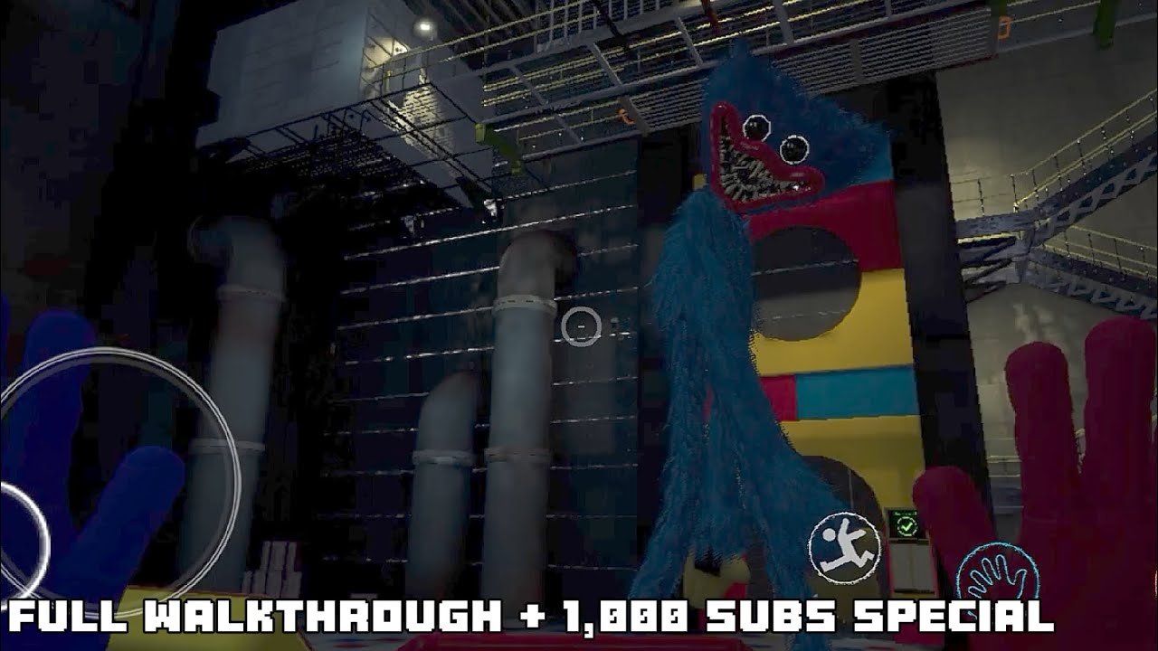 Poppy Playtime: Chapter 1 FULL WALKTHROUGH + 1K SUBS SPECIAL - YouTube