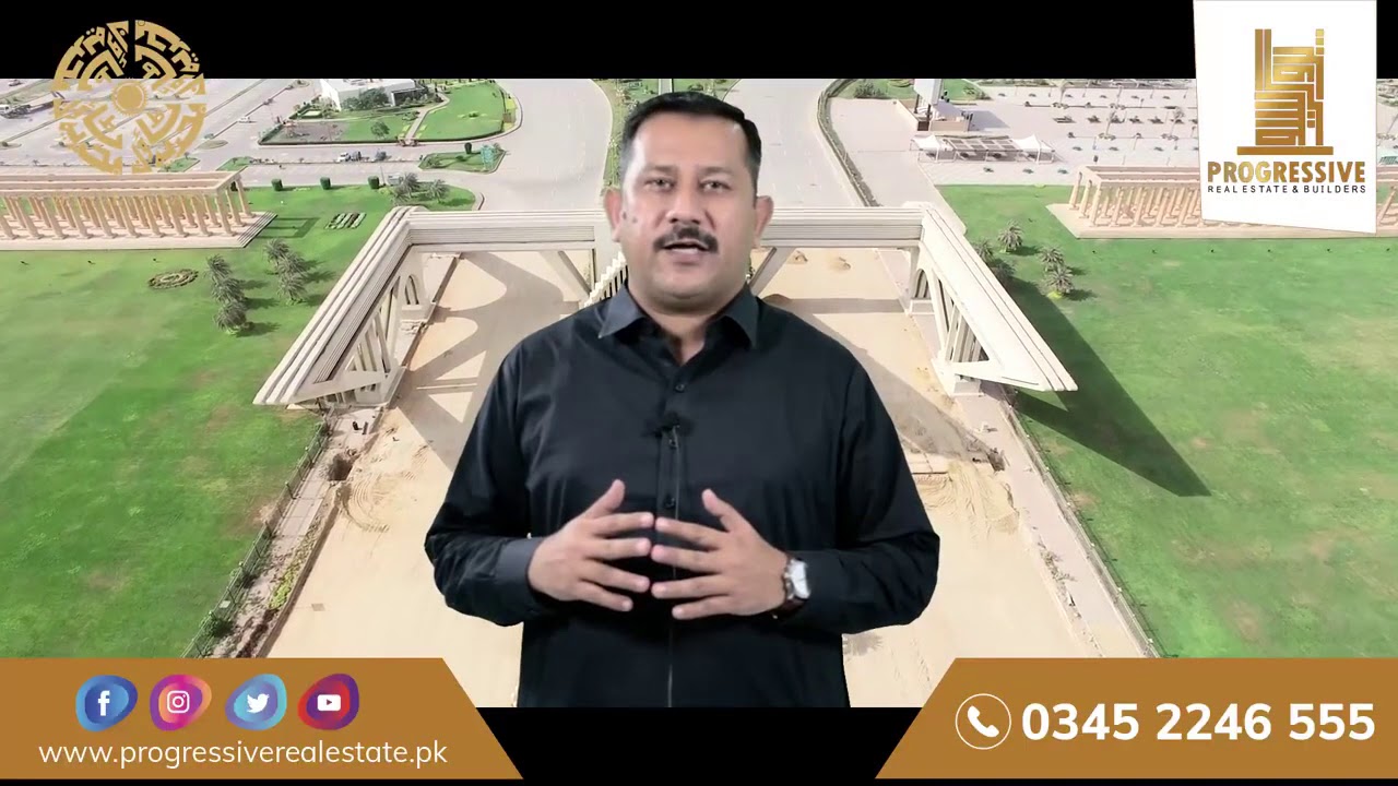Progressive Real Estate About Bahria Greens - YouTube