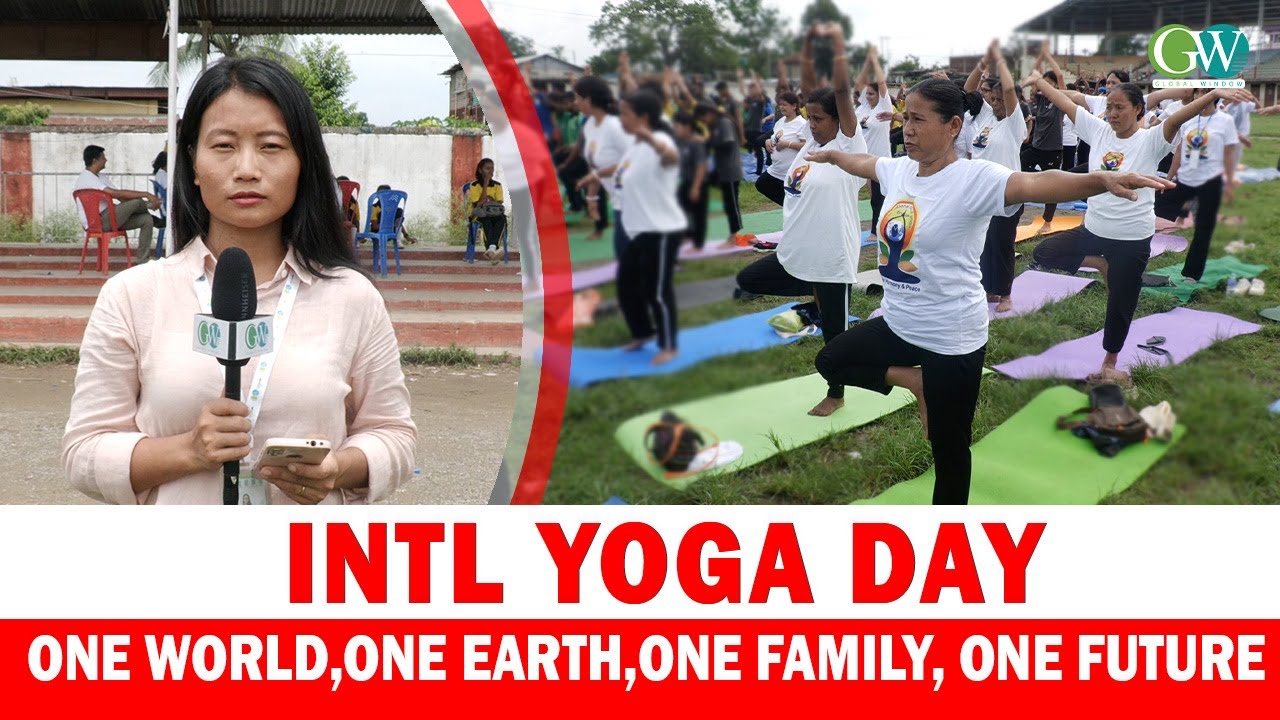 INTERNATIONAL YOGA DAY; ONE WORLD,ONE EARTH,ONE FAMILY, ONE FUTURE ...