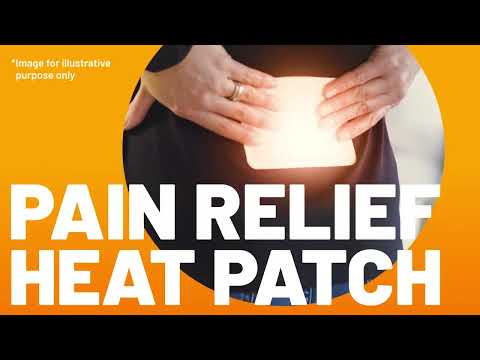Cura Heat - Up to 24 Hours Pain Relief Heat Patch