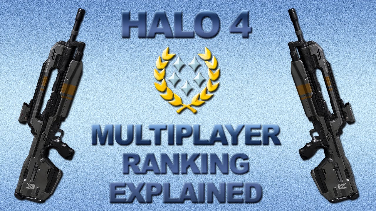 Halo 4 Ranking/Levelling System Explained - Level 1 to Level 50 (SR50 ...