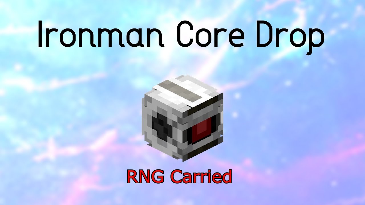 Ironman Judgement Core Drop! - YouTube