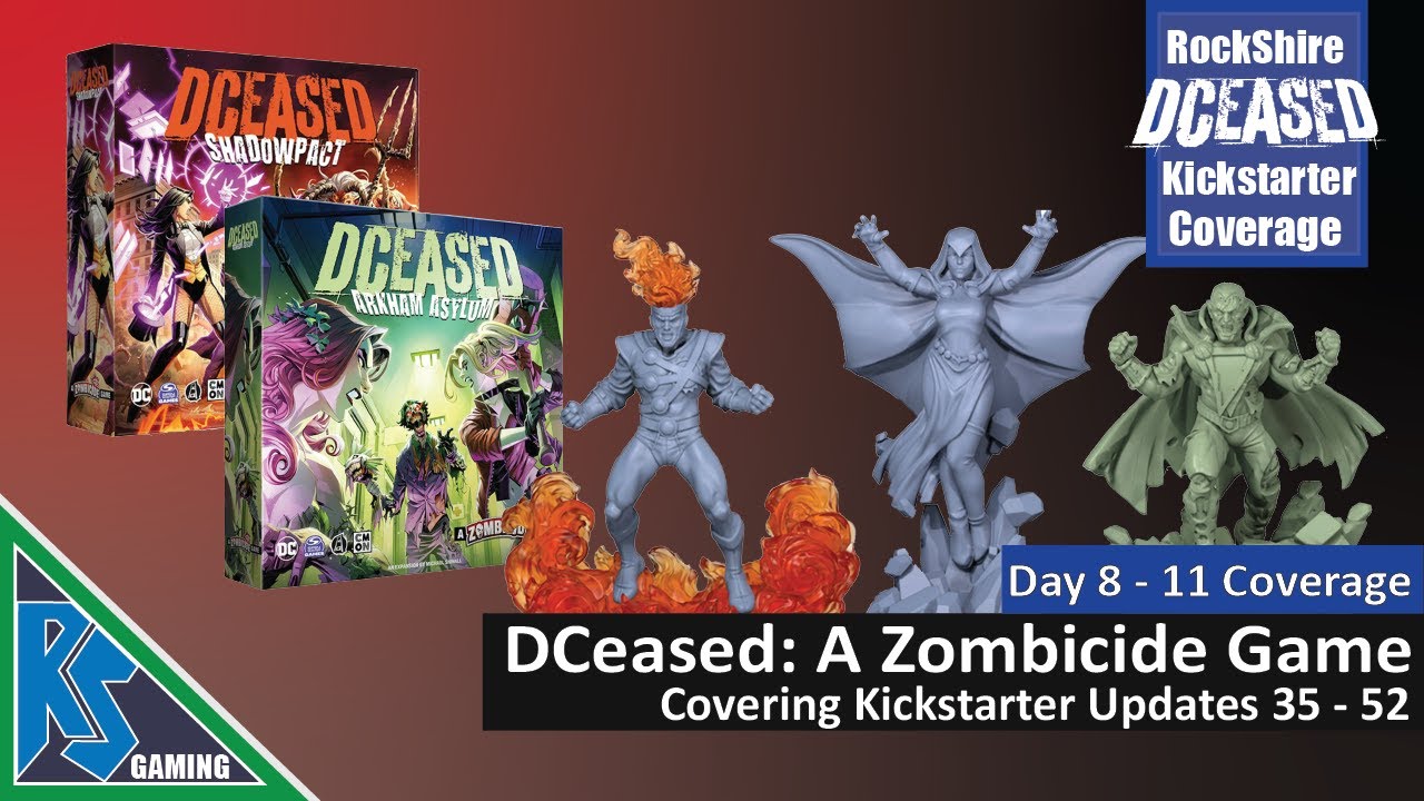 DCeased: A Zombicide Game | Day 8 - 11 Coverage (Updates 35 - 52) - YouTube