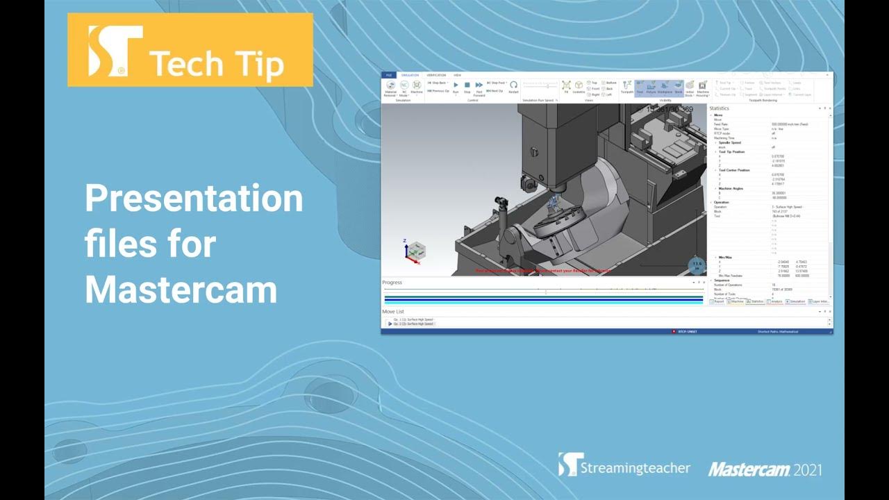 Mastercam Machine Simulation without a License | Presentation Files for ...