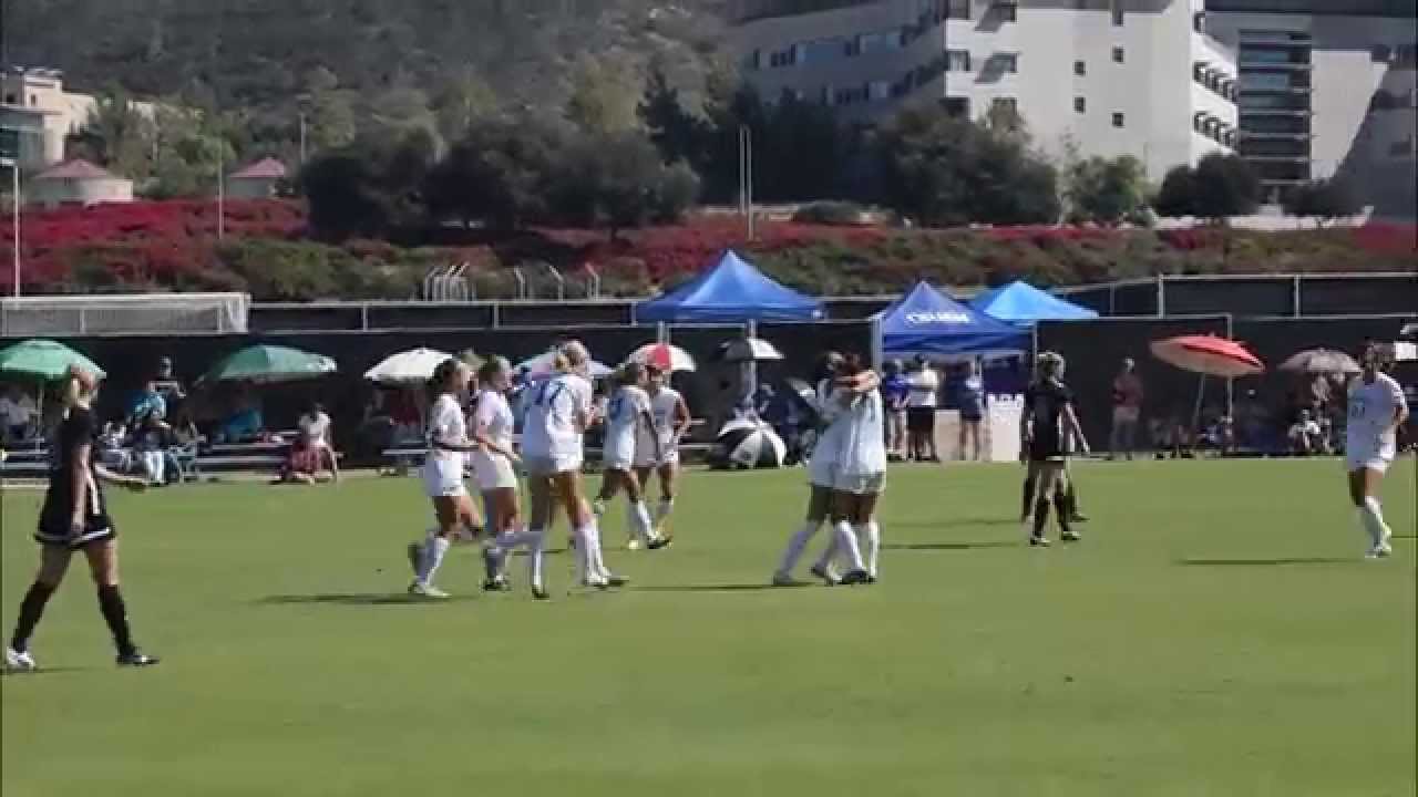 CSUSM women's soccer team ties with SFSU 1-1 - YouTube