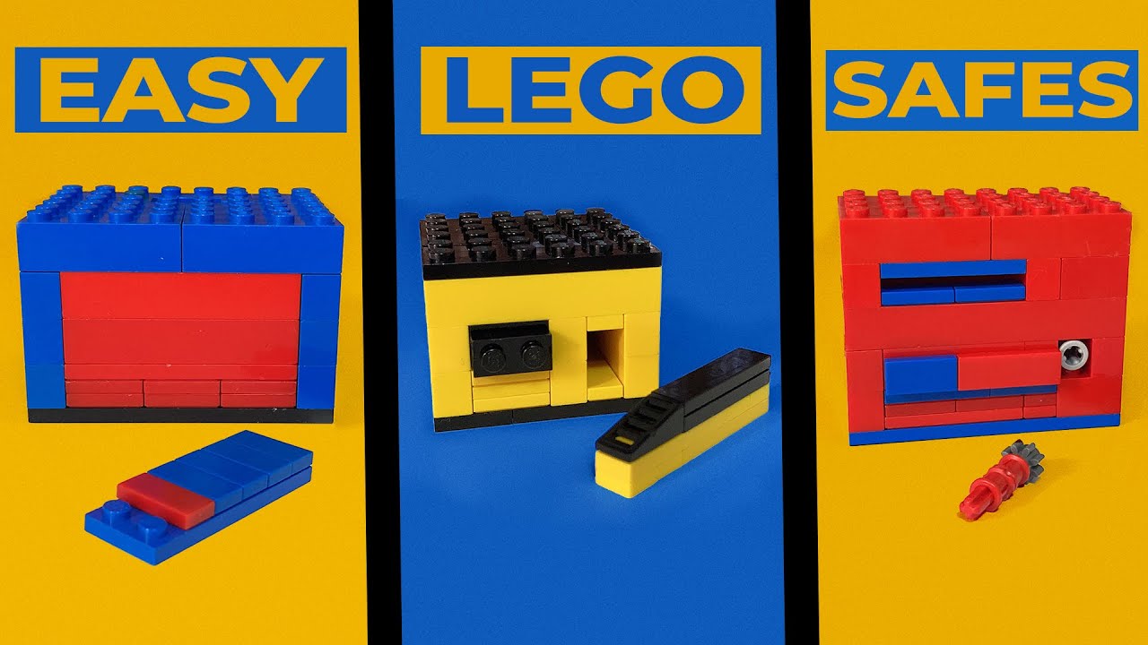 How to Make 3 LEGO Safes | The Ultimate Guide - YouTube