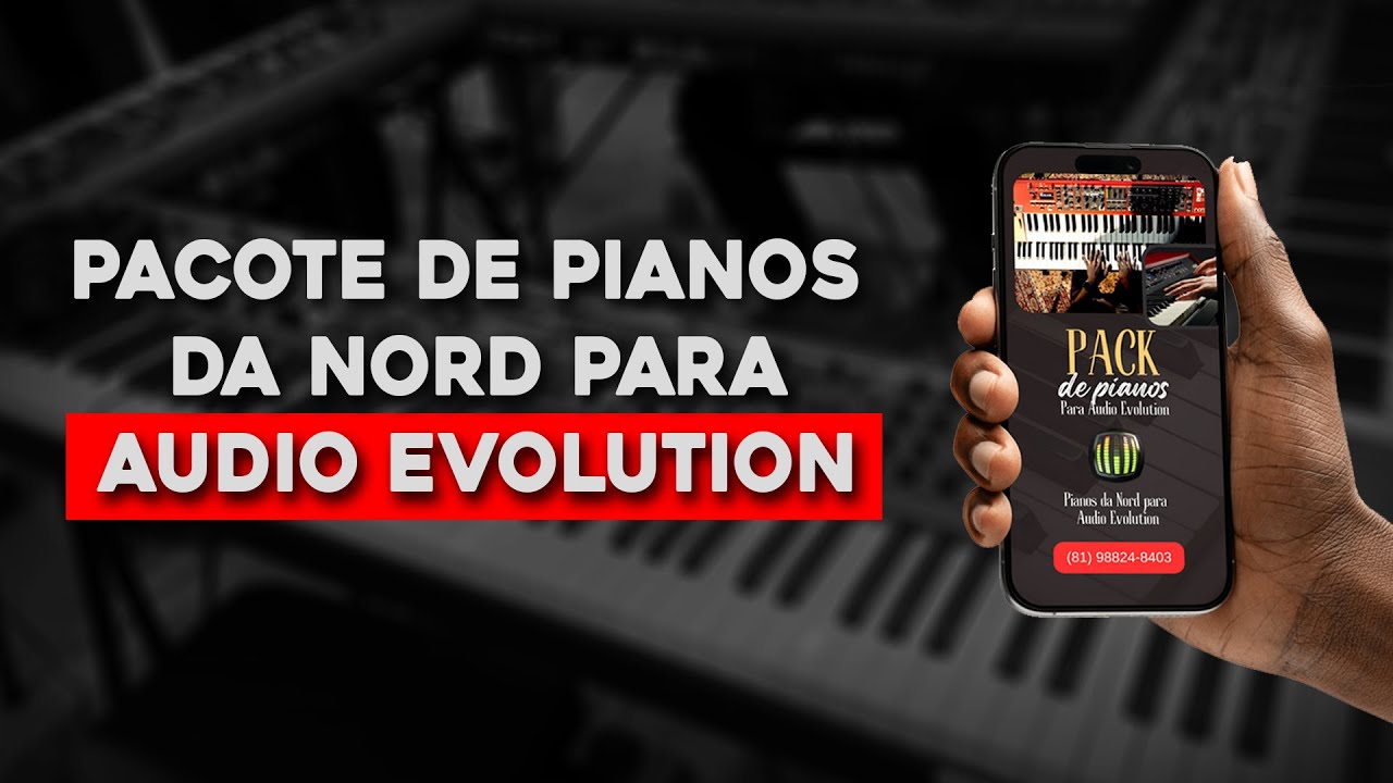 PIANOS DA NORD PARA AUDIO EVOLUTION | OLHA A QUALIDADE DISSO! - YouTube