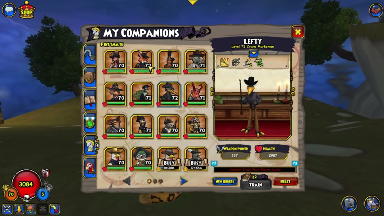Pirate101 Level 70 Musketeer: Companion Overview - YouTube
