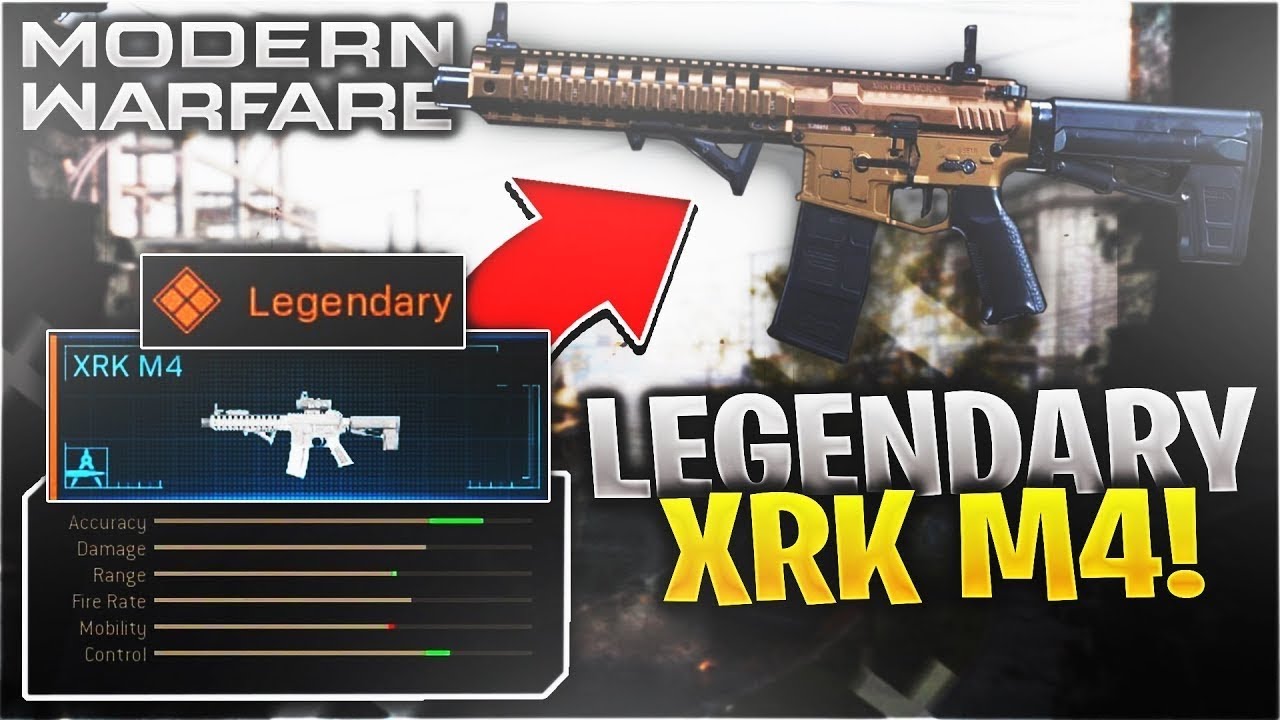 How to unlock the *SECRET* M4 XRK IRON SIGHT - YouTube