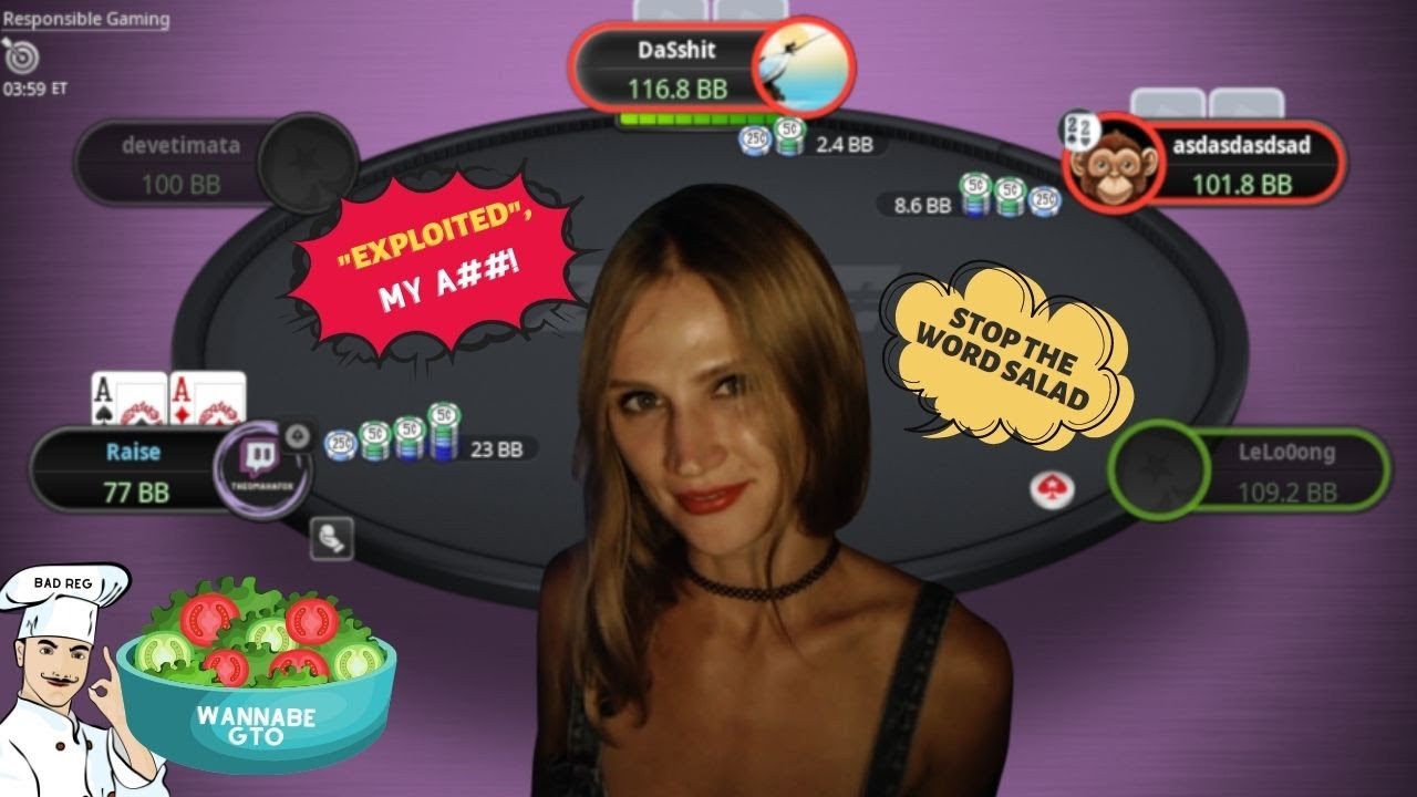 Poker Player CLOWNS at "Being Exploitable" | 100 Zoom Highlights - YouTube