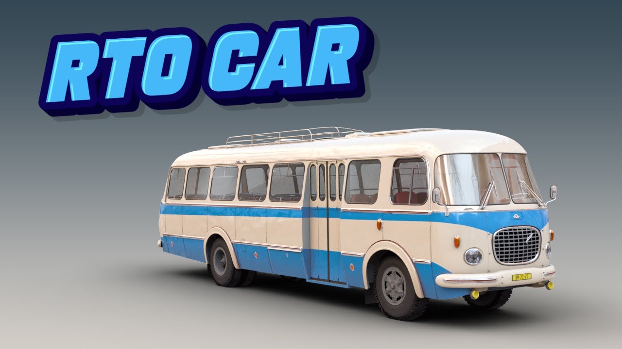 ŠKODA 706 RTO CAR | 3D Bus - YouTube