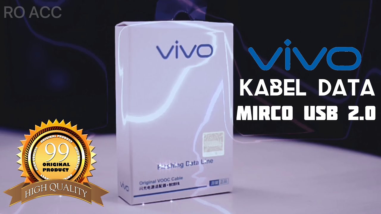 VIVO KABEL DATA 2A FAST CHARGING MICRO USB ORIGINAL - YouTube