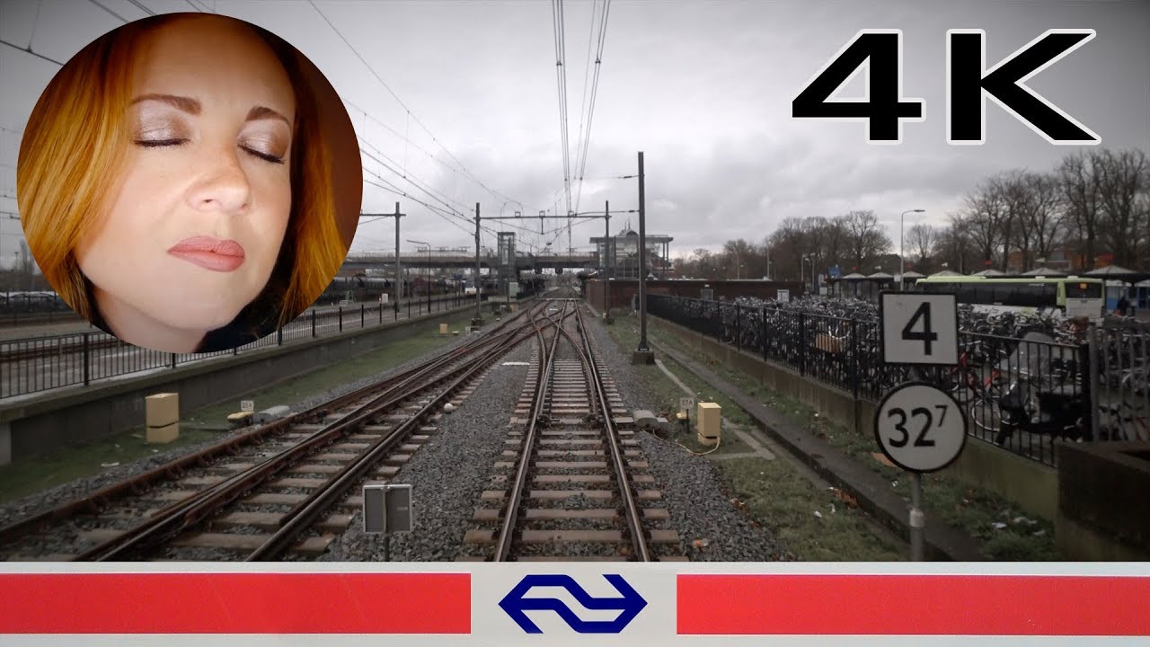 ASMR Humming girl on a train 4K CABVIEW HOLLAND [ASMR] Amsterdam ...