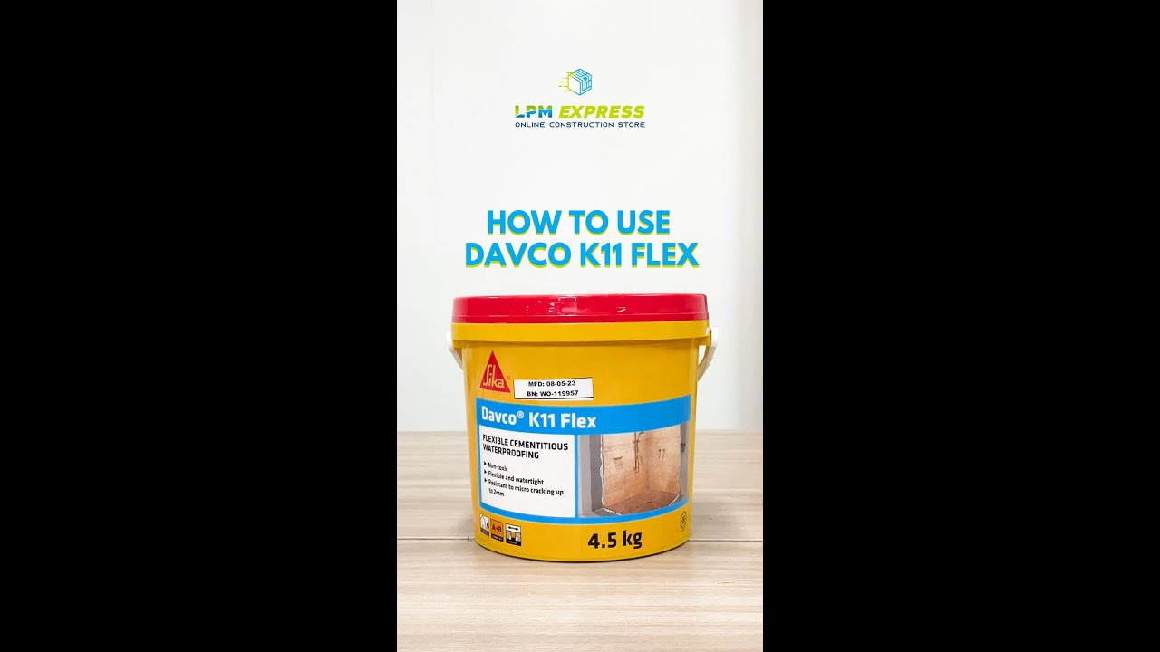 Try mo 'to Construct Buddies - Easy DIY Cementitious Waterproofin. i ...