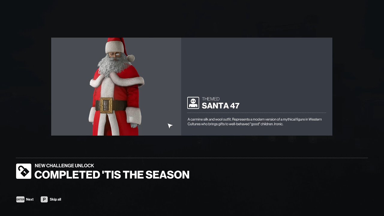 Hitman 3: Holiday Hoarders - Seasonal Event - Unlock Santa Suit - YouTube