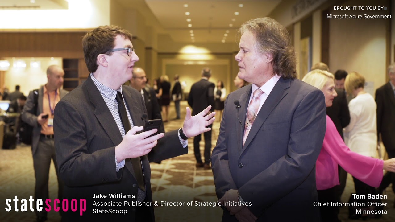 Journey to the Cloud: Minnesota CIO Tom Baden - YouTube