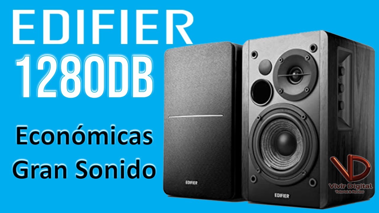Edifier 1280DB ¡Mucho Sonido Poco Precio! - YouTube