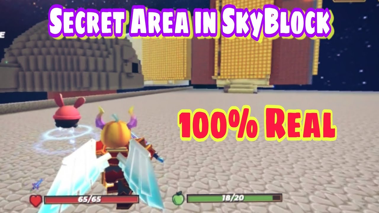 Hidden Secret Area in SkyBlock BMGO 😱|| How to Go there (💯 Real) by ...