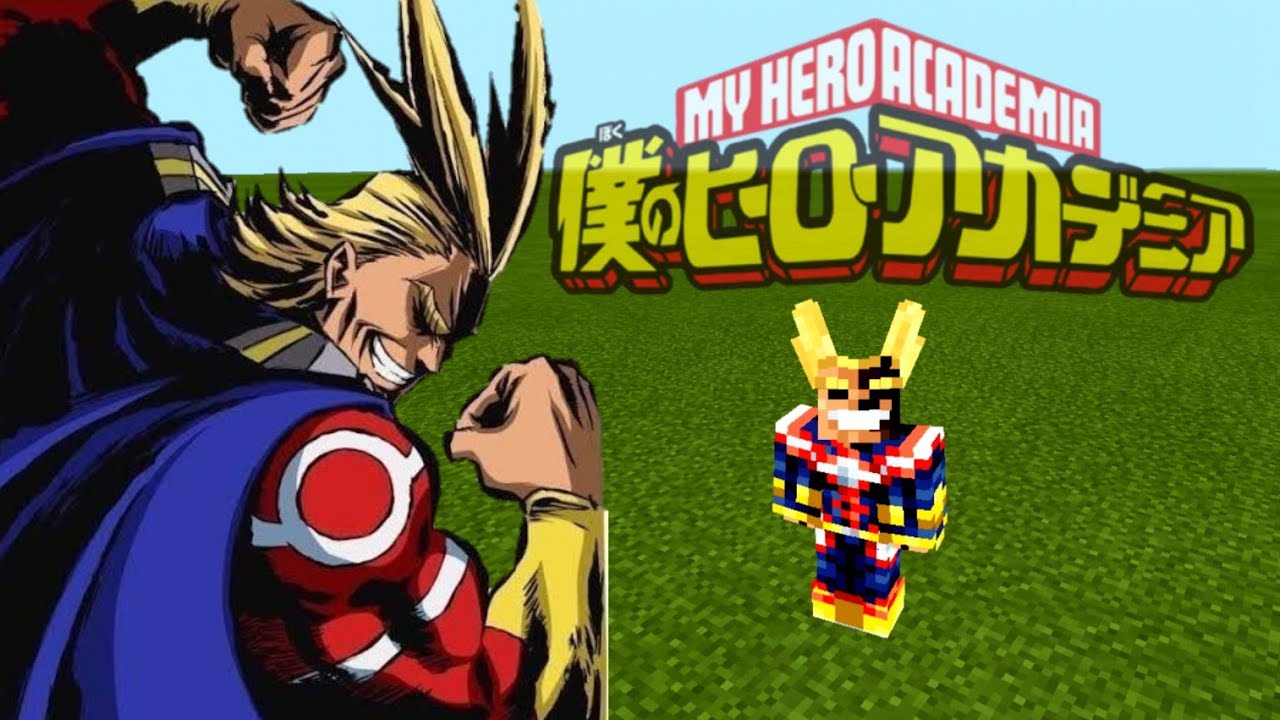 MHA mod on android MCPE!МГА мод майнкрафт пе! - YouTube