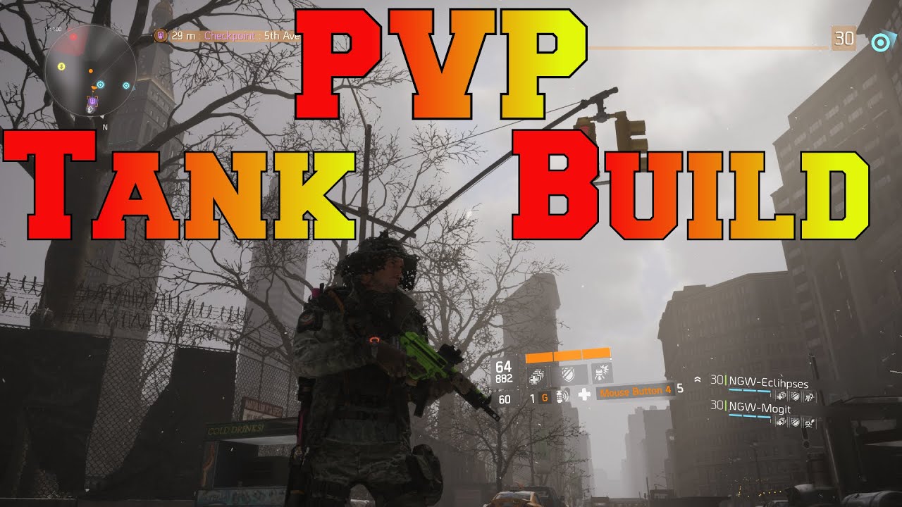 The Division Ultimate PVP Tank Build - YouTube