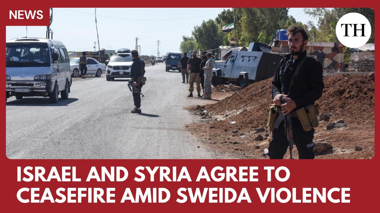 Ceasefire declared in Syria’s Sweida after deadly clashes - YouTube