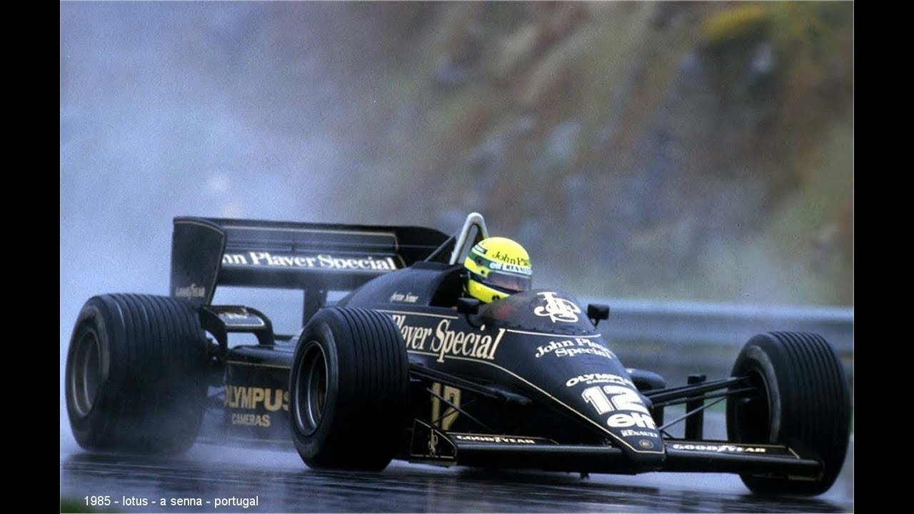 Vintage F1 Race, Senna Lotus 97T - Nurburgring at Dawn - YouTube