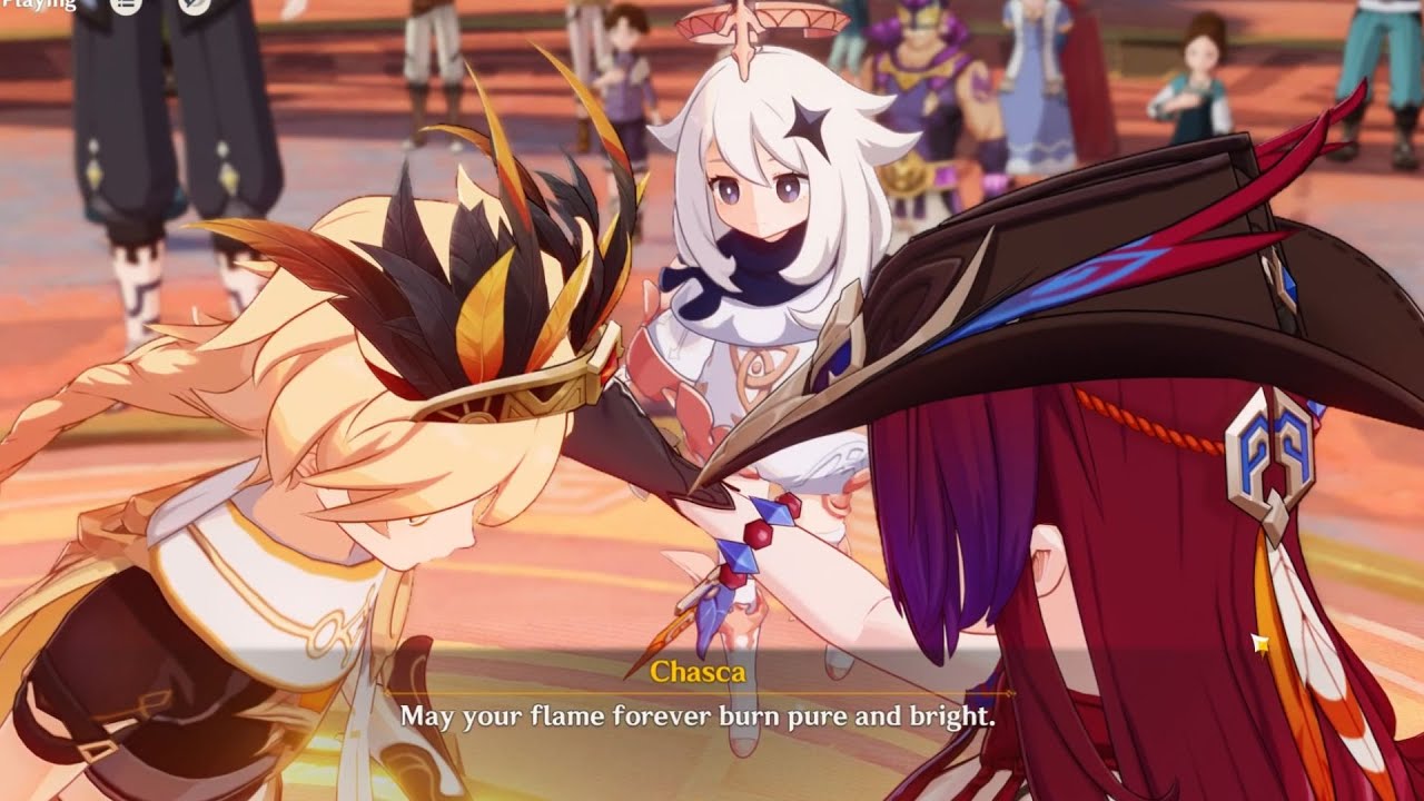 Aether Natlan Hero Celebration | Genshin Impact 5.3 - YouTube