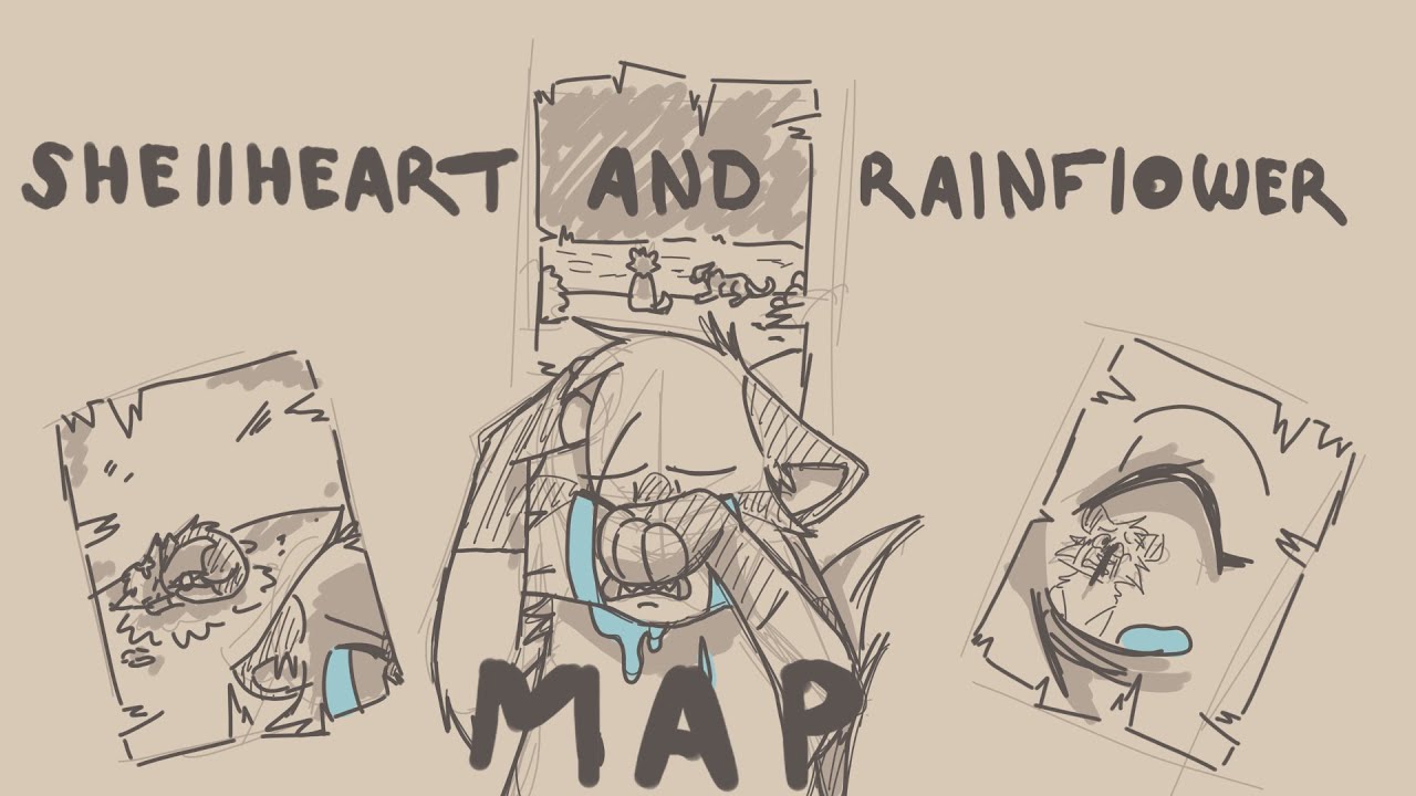 THE ARGUMENT //STORYBOARDED SHELLHEART AND RAINFLOWER MAP CALL //SKETCH ...