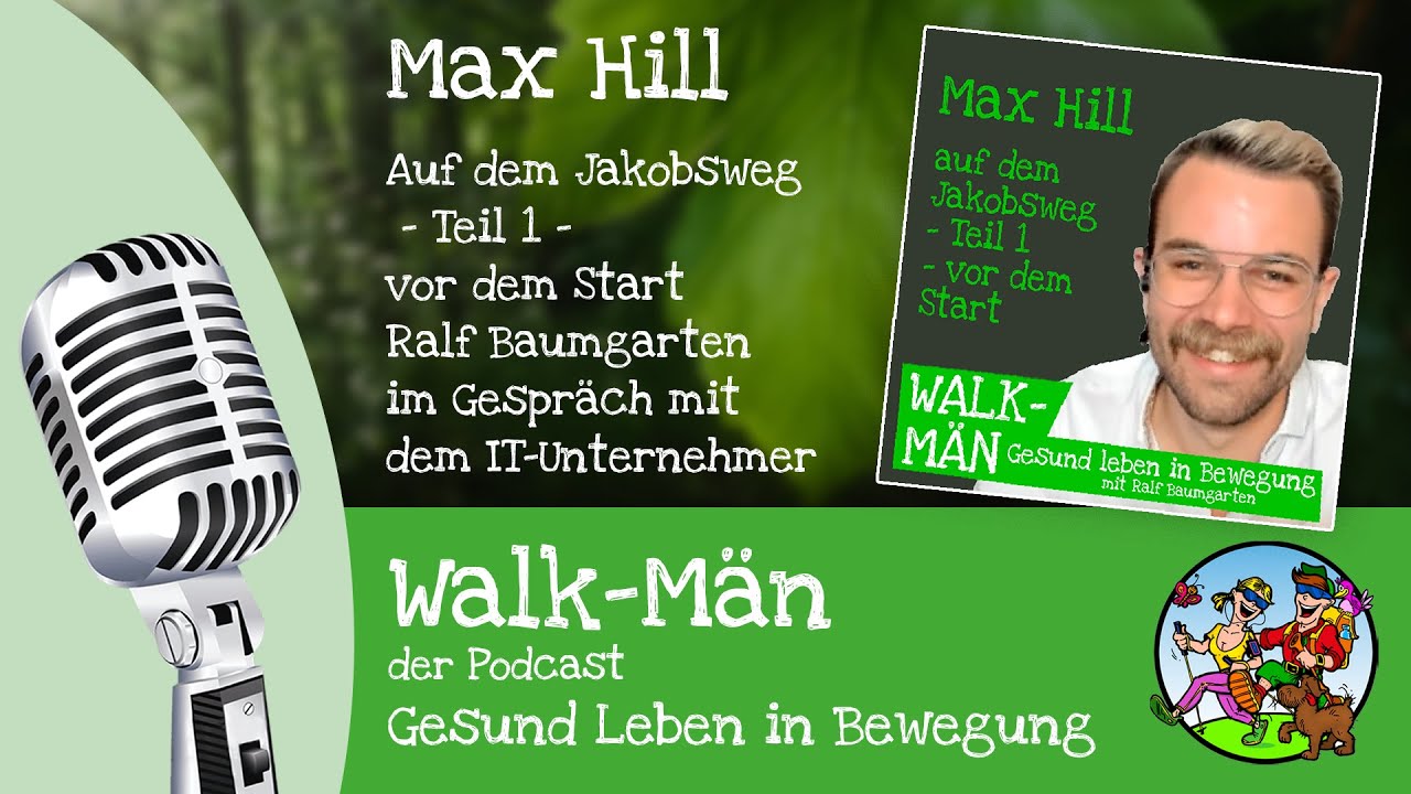 Auf dem Jakobsweg mit Max Hill – Teil 1 – vor dem Start - YouTube