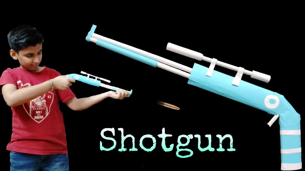 How to Make Paper Shot Gun || Origami || How to Make a Paper Shot Gun ...