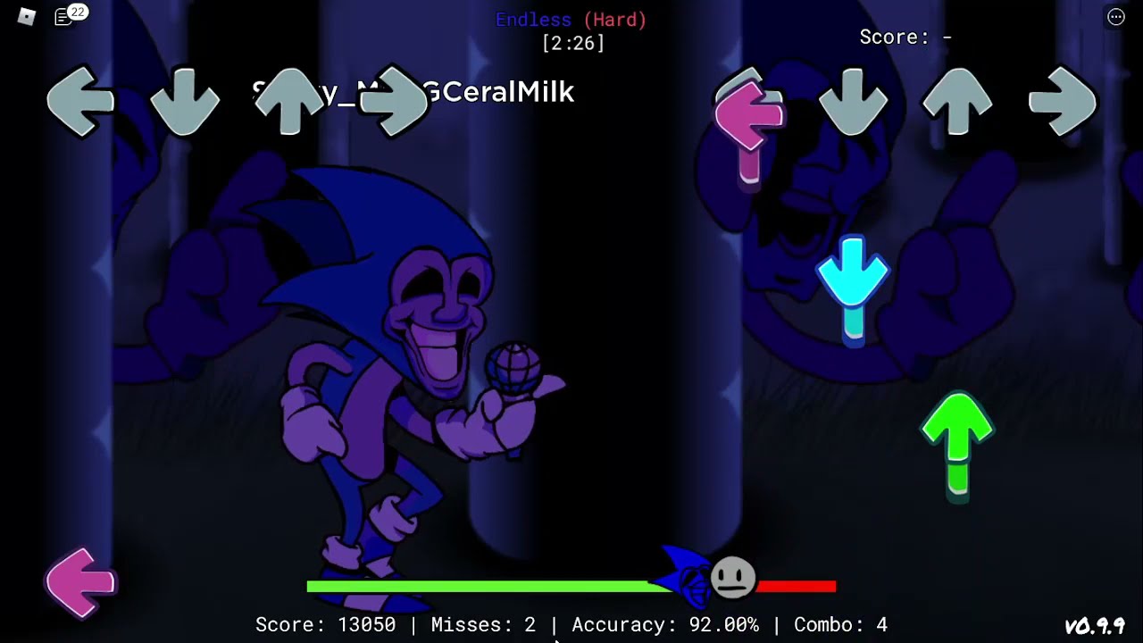 Majin Sonic (Monday Morning Misery Roblox Sonic.exe 2.0 NEW Endless but ...