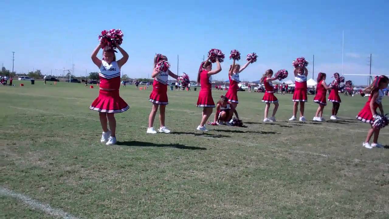 KYF JV Texans Cheer Game 3 - YouTube