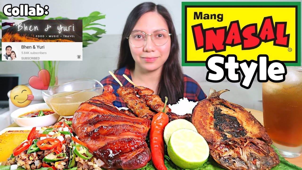 MANG INASAL STYLE MUKBANG | Mukbang Philippines | Collab with ...