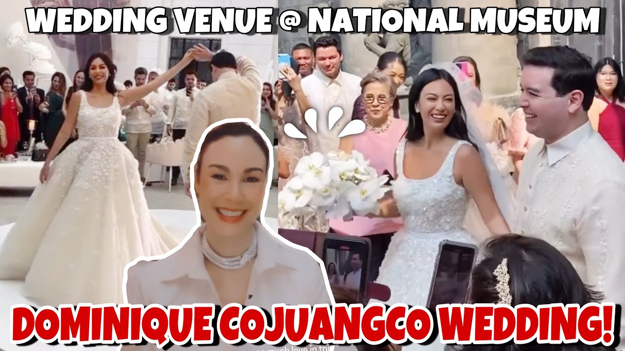 GRAND WEDDING OF DOMINIQUE COJUANGCO & MICHAEL HEARN! 😍 NAPAKABONGGA NG ...