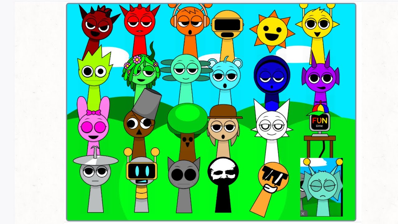 Sprunki finger family song by @videogyan @incredibox #incredibox # ...