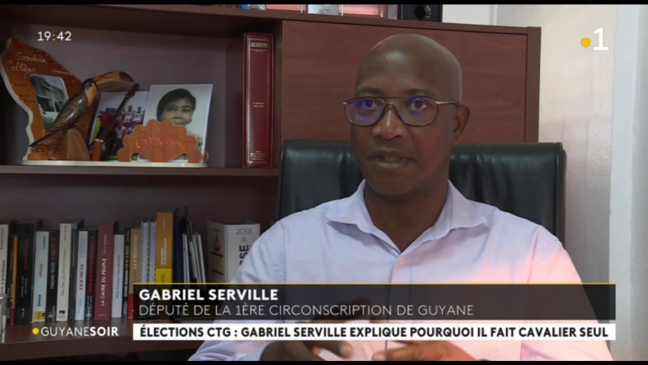 Elections CTG : Gabriel Serville explique pourquoi il fait cavalier ...