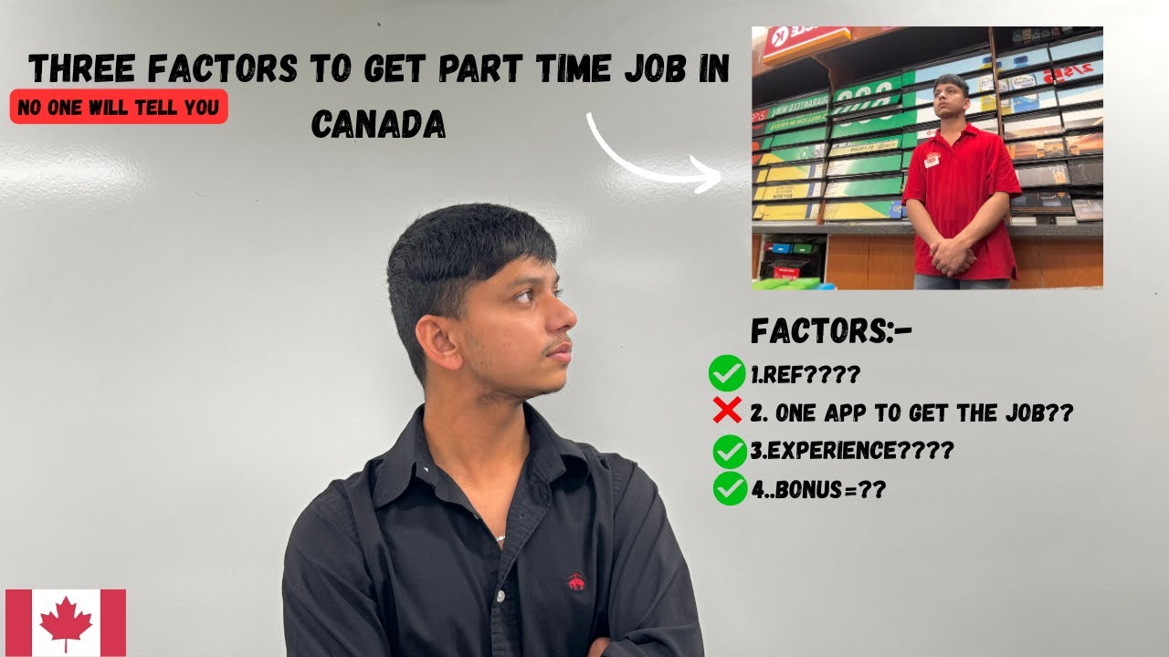 How to Land Your First Part-Time Job in Canada 🇨🇦 - YouTube