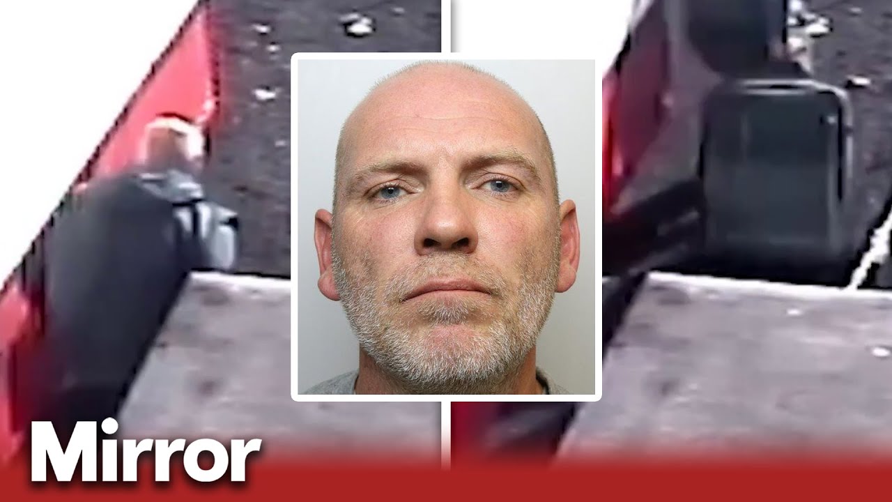 CCTV shows moment Thomas Nutt dragged wife’s corpse across a field in a ...