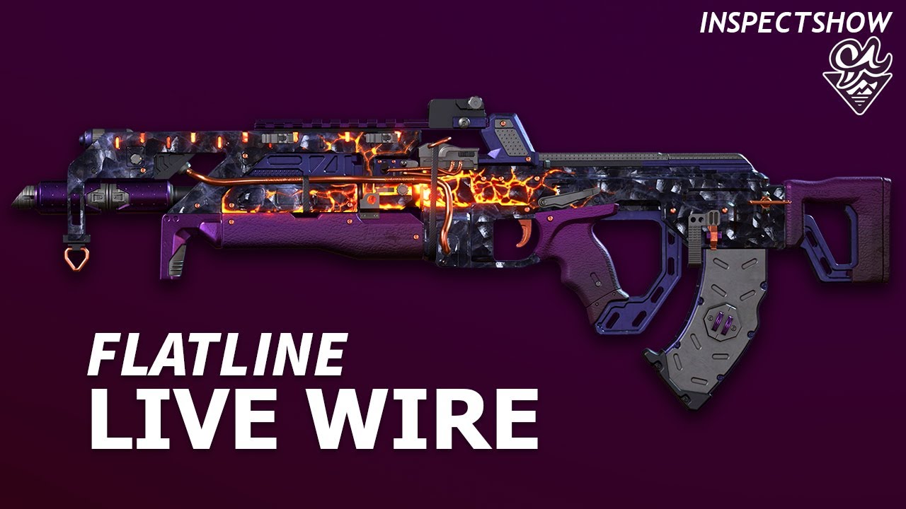APEX LEGENDS | Flatline | Epic | Live Wire - YouTube