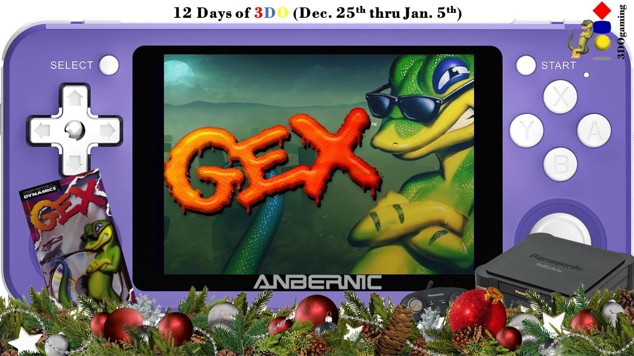 Gex (3DO) on the RG351P - Finale of 12 Days of 3DO! - YouTube